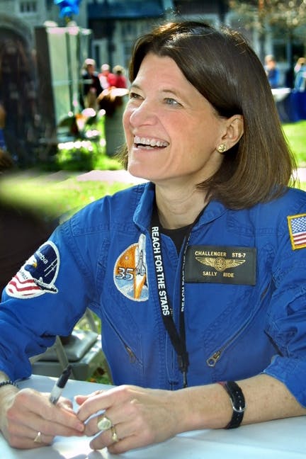 Challenger Space Shuttle Sally Ride